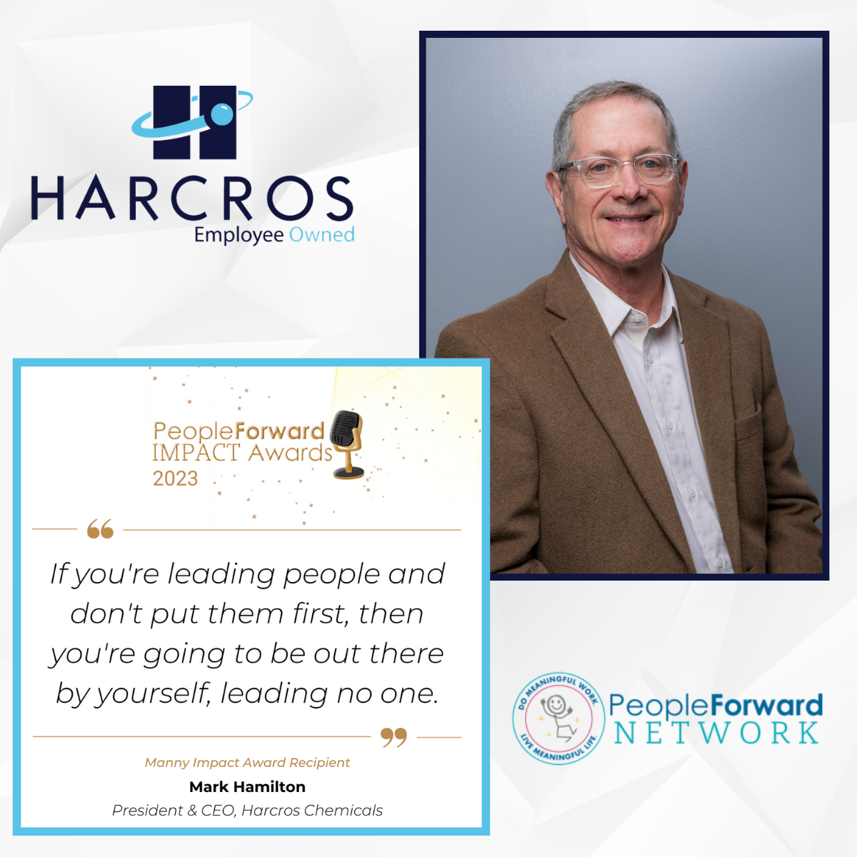 PFN Impact Award Spotlight with Mark Hamilton - Harcros Chemicals